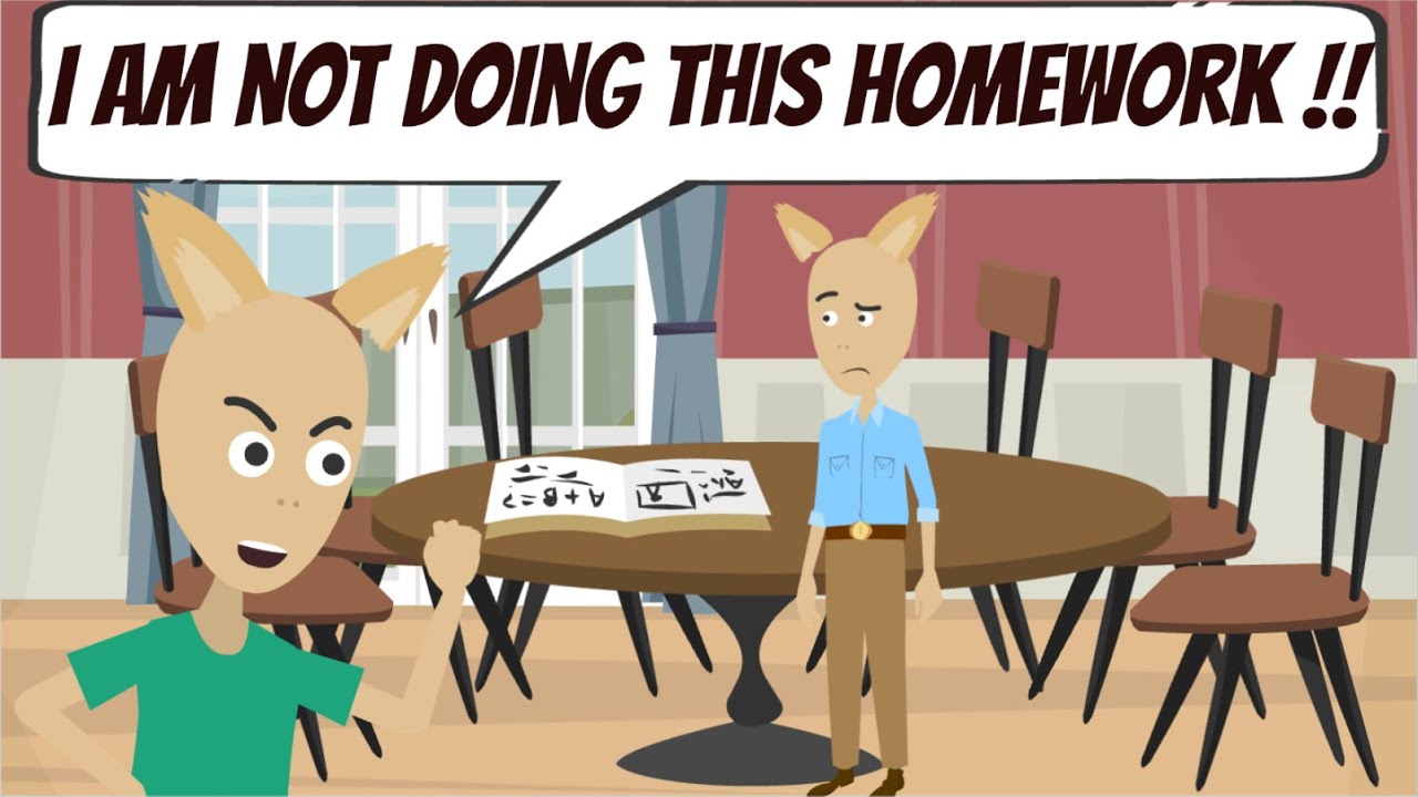 Joseph's Homework Tantrum - YouTube