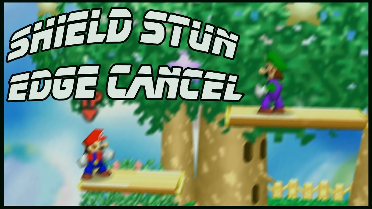 【SSB64】Shield Stun Edge Cancel (Shield Push) - YouTube