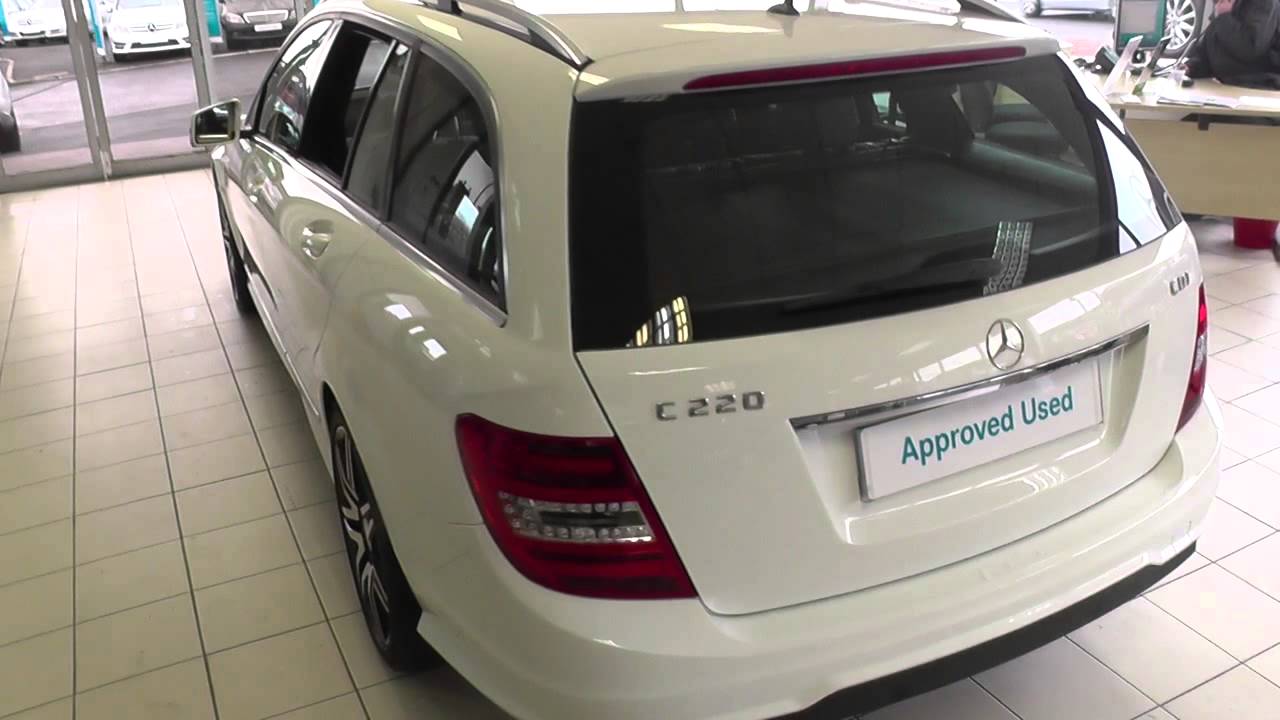 Mercedes-Benz C220 Amg Sport Cdi Blue U15616 - YouTube