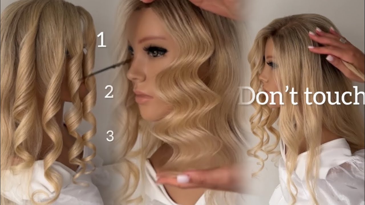 DON’T TOUCH curls if you want to save them! - YouTube