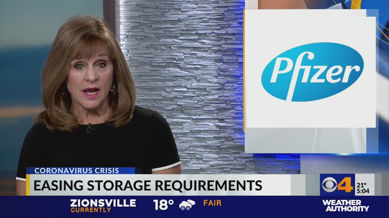 Pfizer is easing storage requirements for its coronavirus vaccine - YouTube