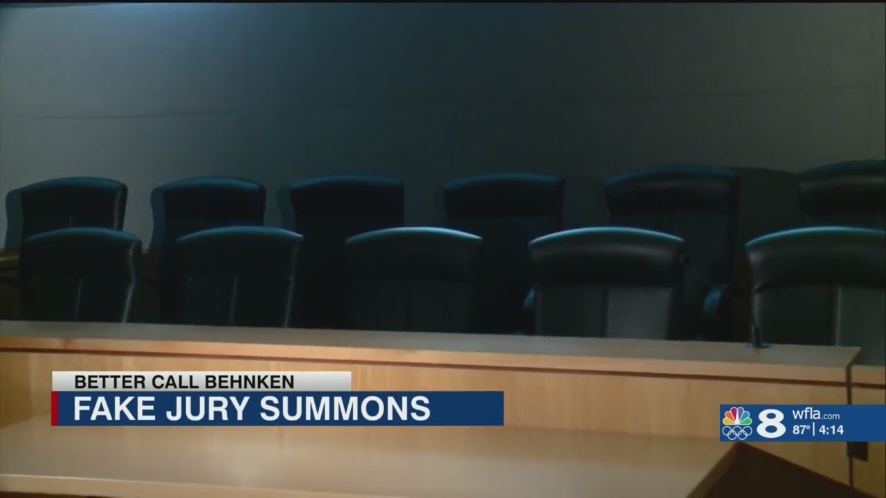 Better Call Behnken: Don't be fooled by fake jury summons scheme - YouTube