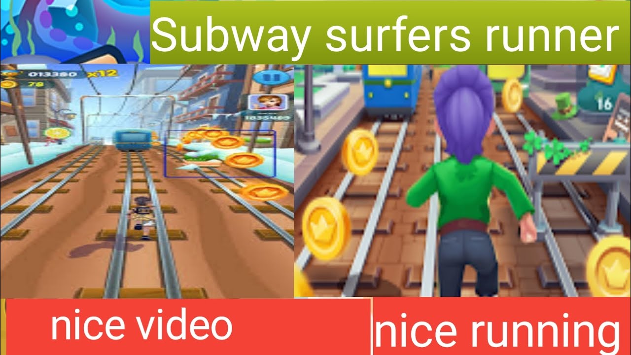 Subway surfers runner game best I running video 😱🏃 - YouTube