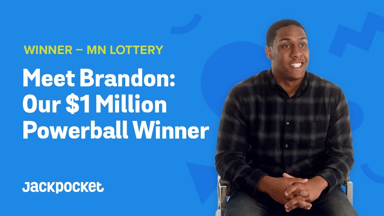 Meet Brandon: $1 Million Powerball Winner - YouTube