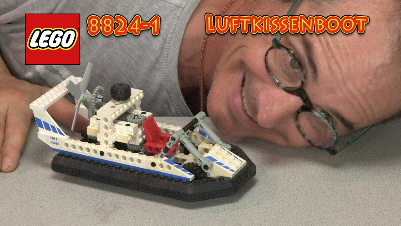 LEGO® 8824-1 Review: Luftkissenboot - das erste LEGO® Hovercraft ...
