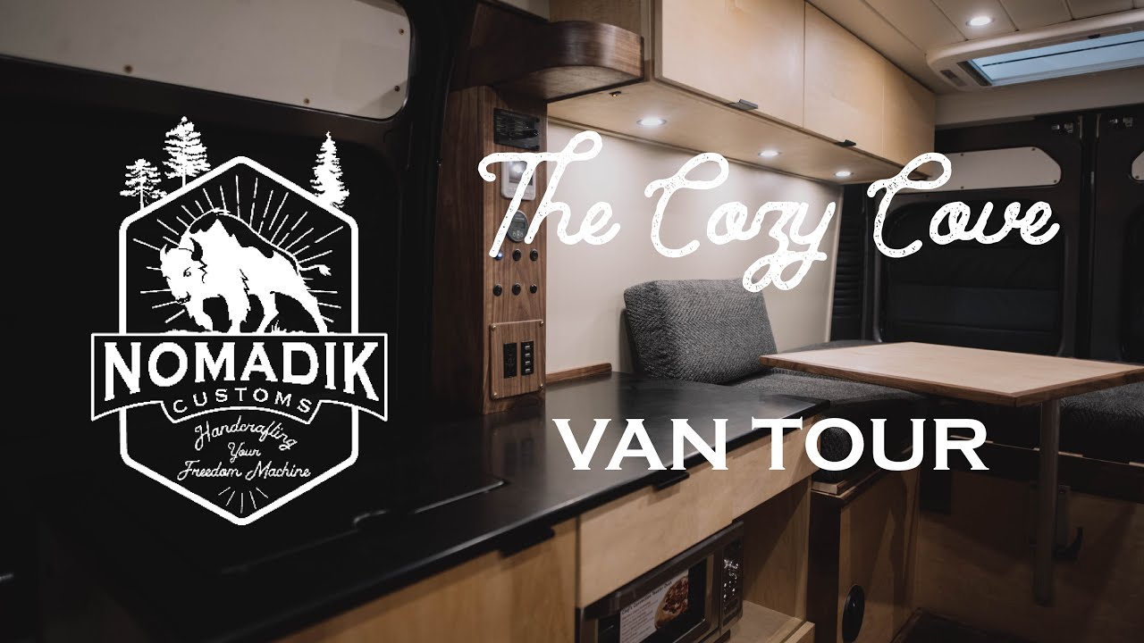 Ram ProMaster 159 EXT Van Conversion | Walnut Woodworking with Cozy ...