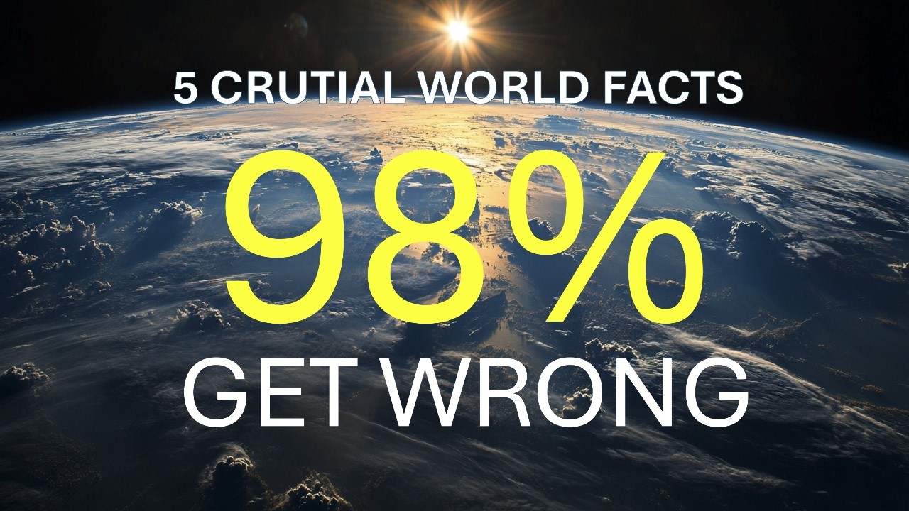 5 Mind-Blowing Facts About the World 98% of people get wrong - from Ray ...