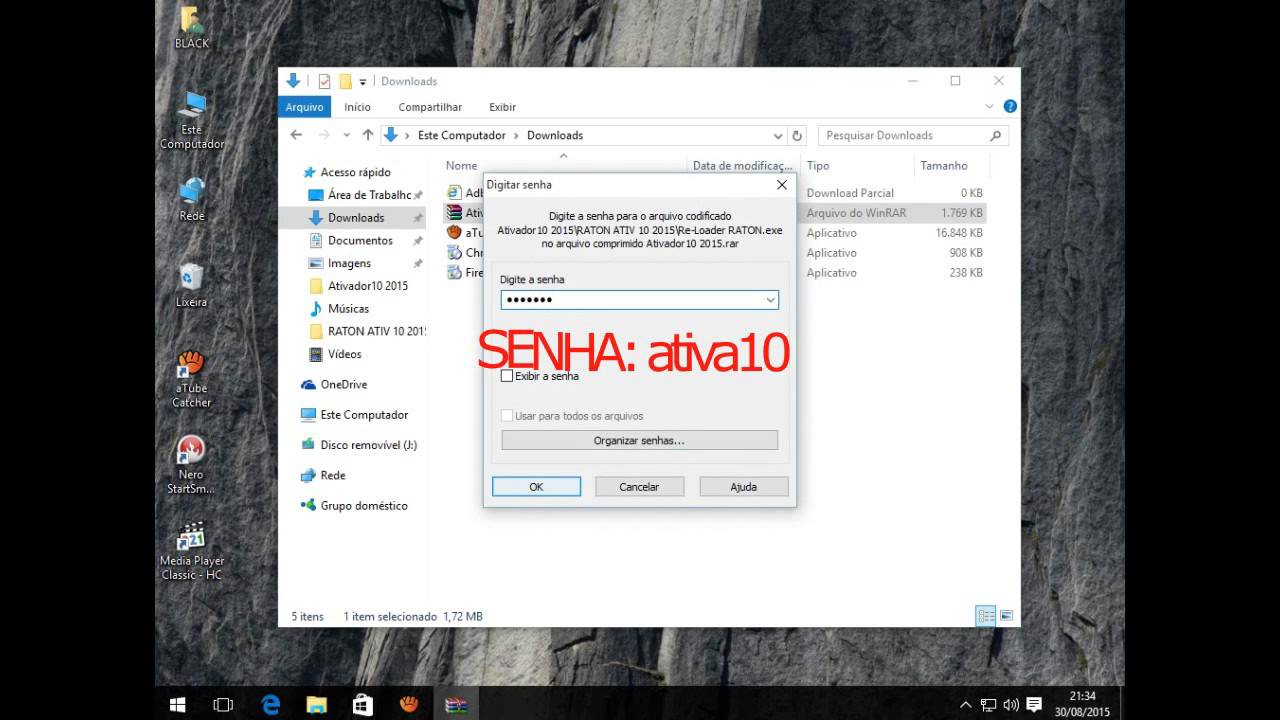Como ativar windows 10 Pro, ativador 2018, 100% funcionando - YouTube