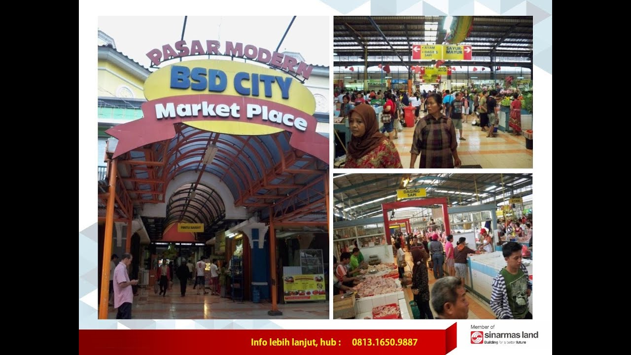 Ruko Pasar Modern Timur Tahap 2, BSD CITY - YouTube