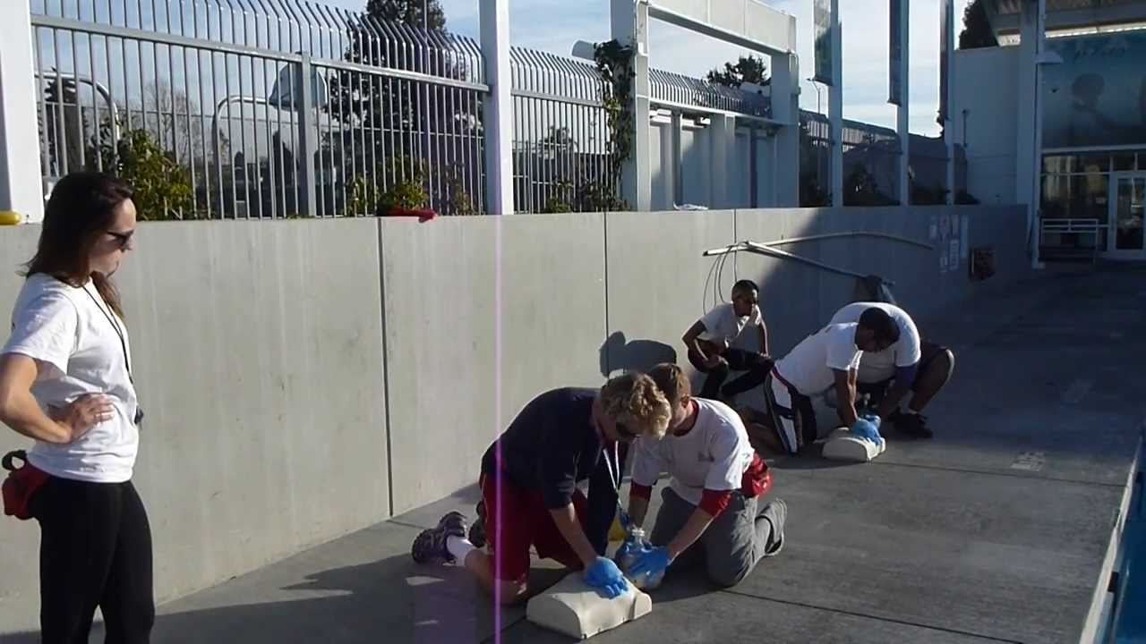 Lifeguarding Drill: 2-Rescuer CPR Progression BVM 10 Second Delay ...
