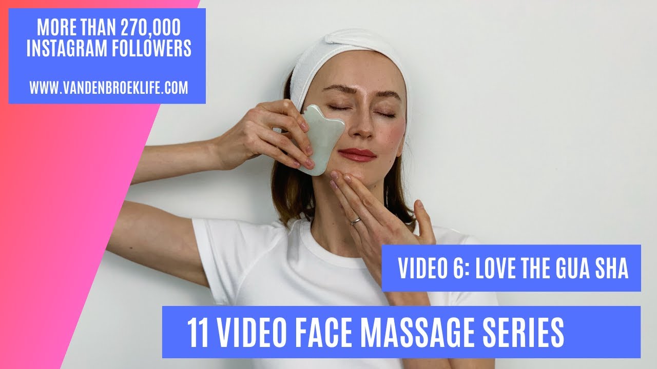 Guided Face Massage Video - Using the Gua-Sha - YouTube
