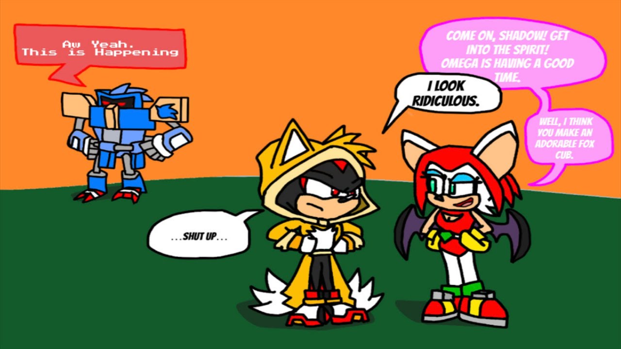 Team Dark Halloween Costumes (Sonic Comic Dub) - YouTube