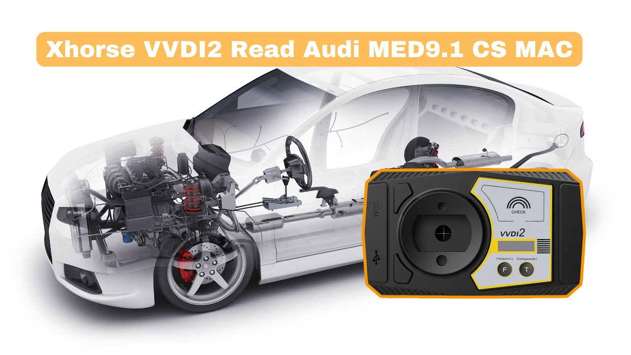 How VVDI2 Read Audi MED9.1 CS MAC Code? - YouTube