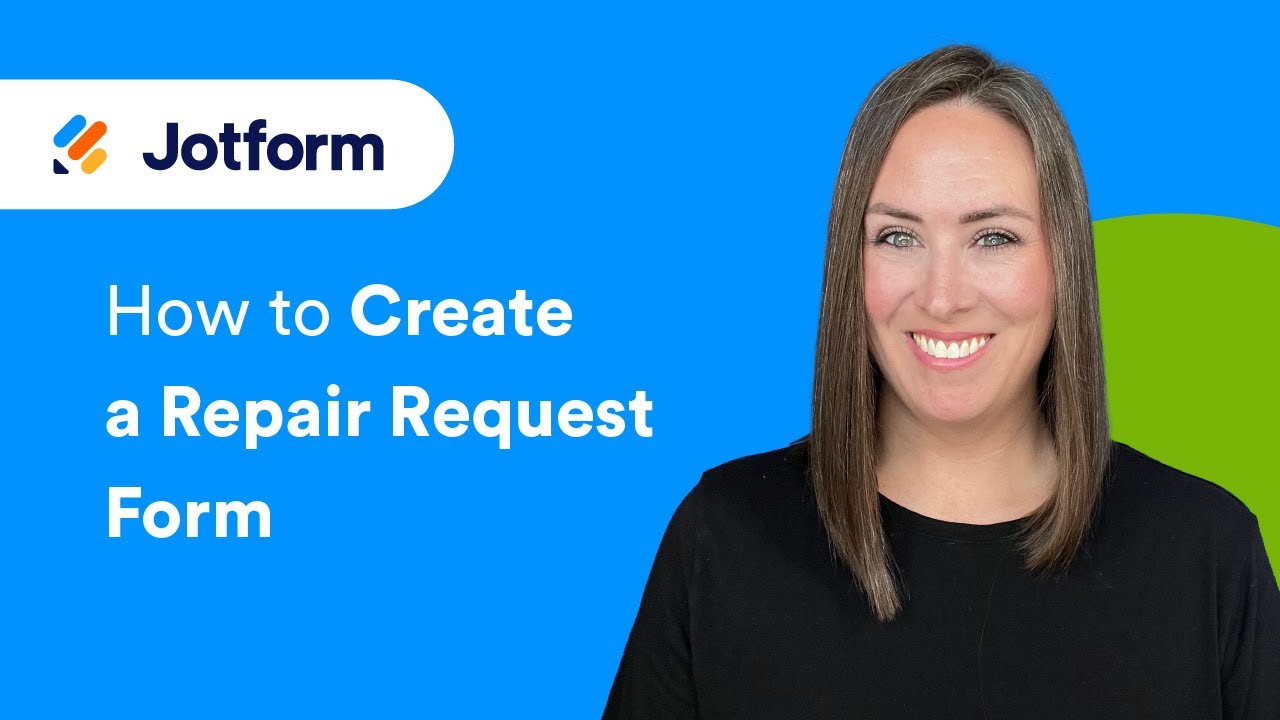 How to Create a Repair Request Form - YouTube