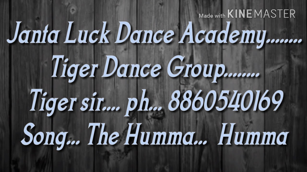 Song.... The Humma Humma..... - YouTube