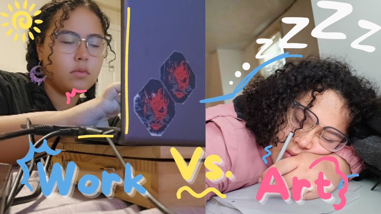 Full-time job part-time artist tips for staying inspired - YouTube