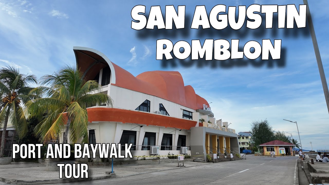 [4k] San Agustin, Romblon Port and Baywalk Walk Tour | July 2024 - YouTube
