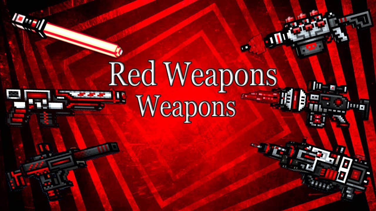 Pixel Gun 3D - Red Weapons [Gameplay] - YouTube