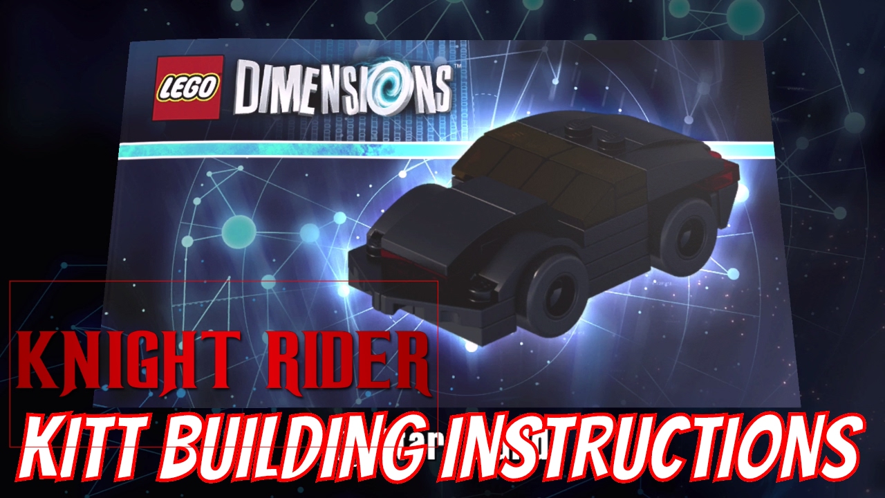 LEGO Dimensions KITT Building Instructions (Knight Rider) - YouTube