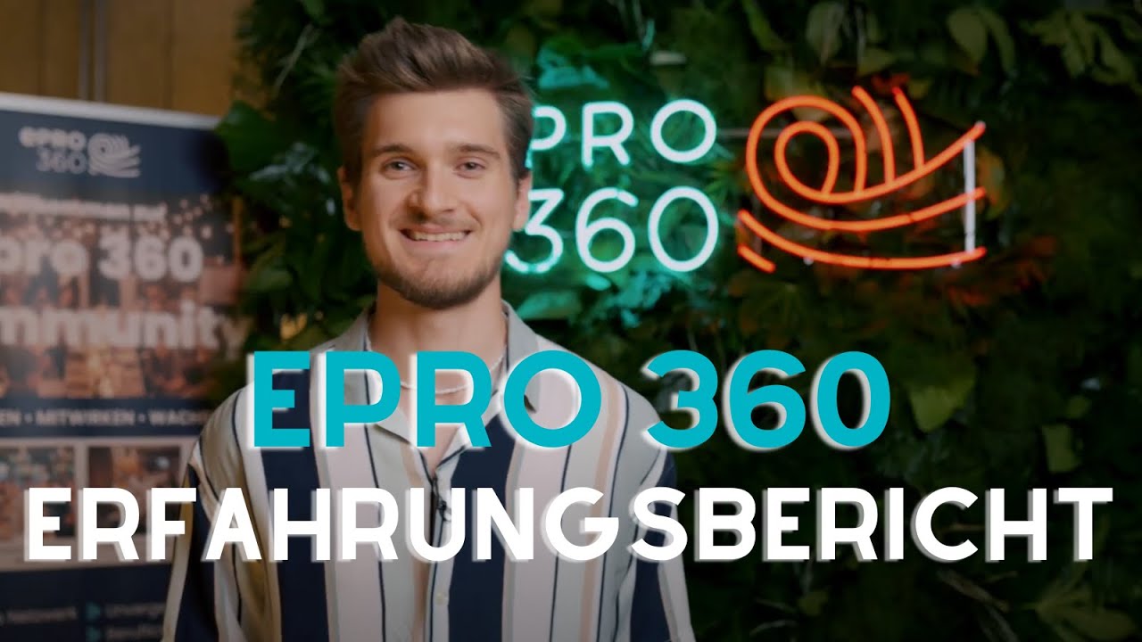 Epro360 Erfahrungsbericht von Samuel Hecker - YouTube