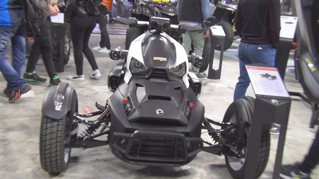 BRP Can-Am Ryker Rally Tricycle (2023) Exterior and Interior - YouTube