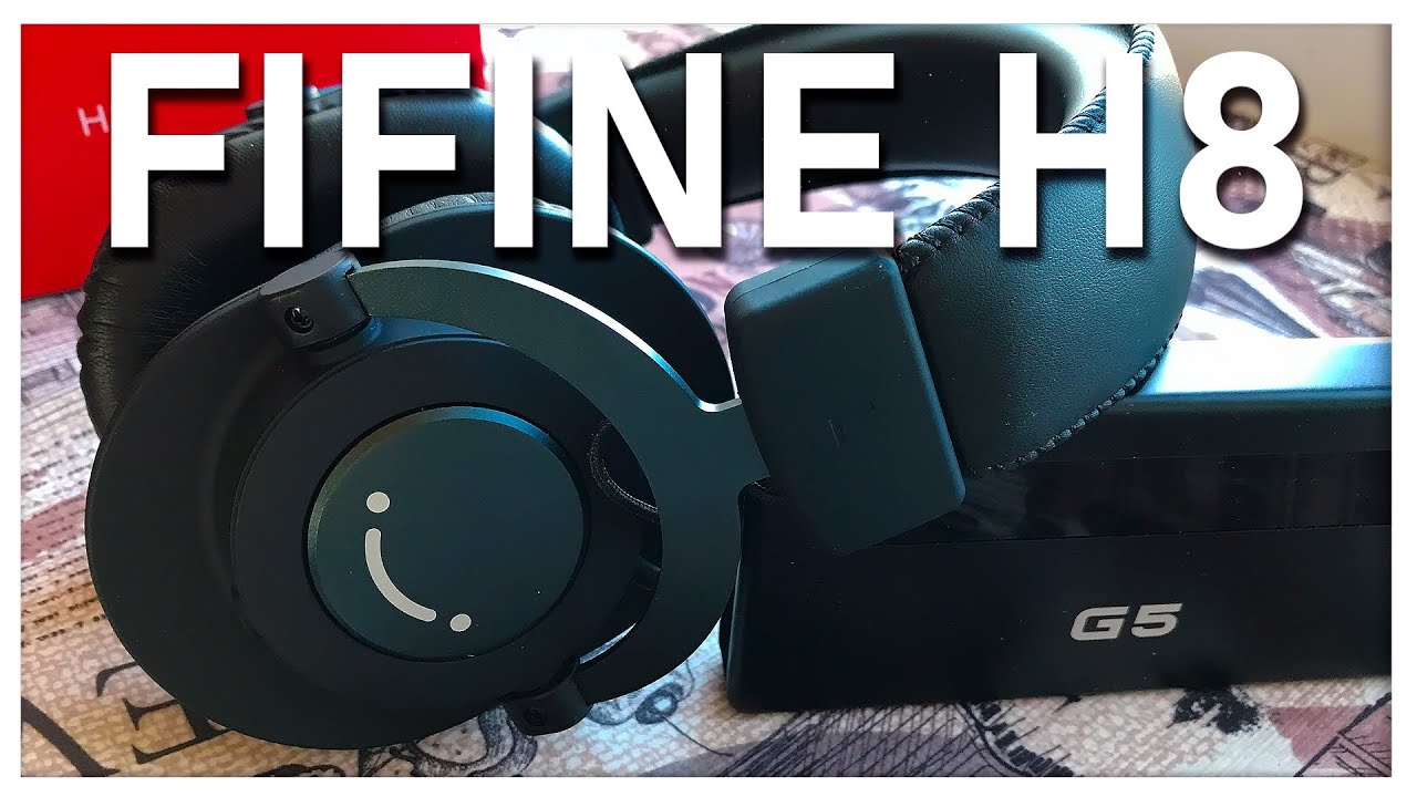 FIFINE H8 обзор полноразмерных наушников 🎧 - Бюджетные мониторы? - YouTube