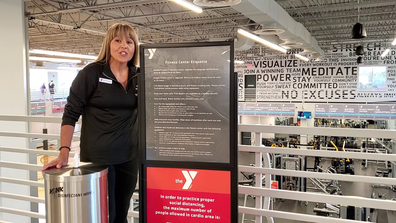 AMA YMCA Youth Wellness Fitness Center Rules - YouTube