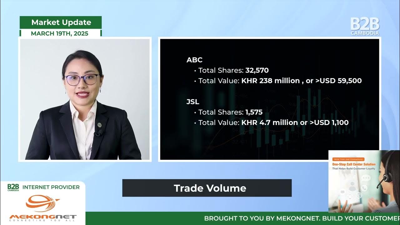 19 March 2025 - Market Update - B2B Cambodia - YouTube