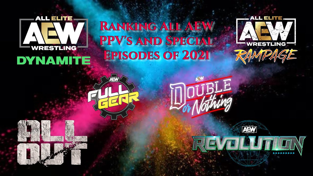 Ranking AEW PPV's & Special Episodes of 2021 - YouTube