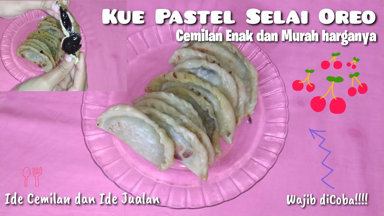 Kue Pastel Selai Coklat Oreo | Cemilan Enak, Harga Terjangkau dan ...