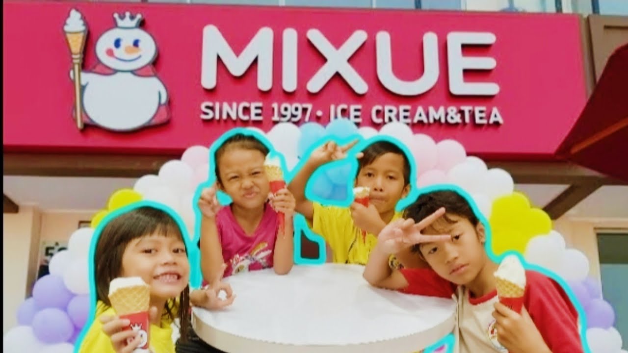 DRAMA BELI ES KRIM MIXUE MAKAN DITEMPAT😄 - YouTube