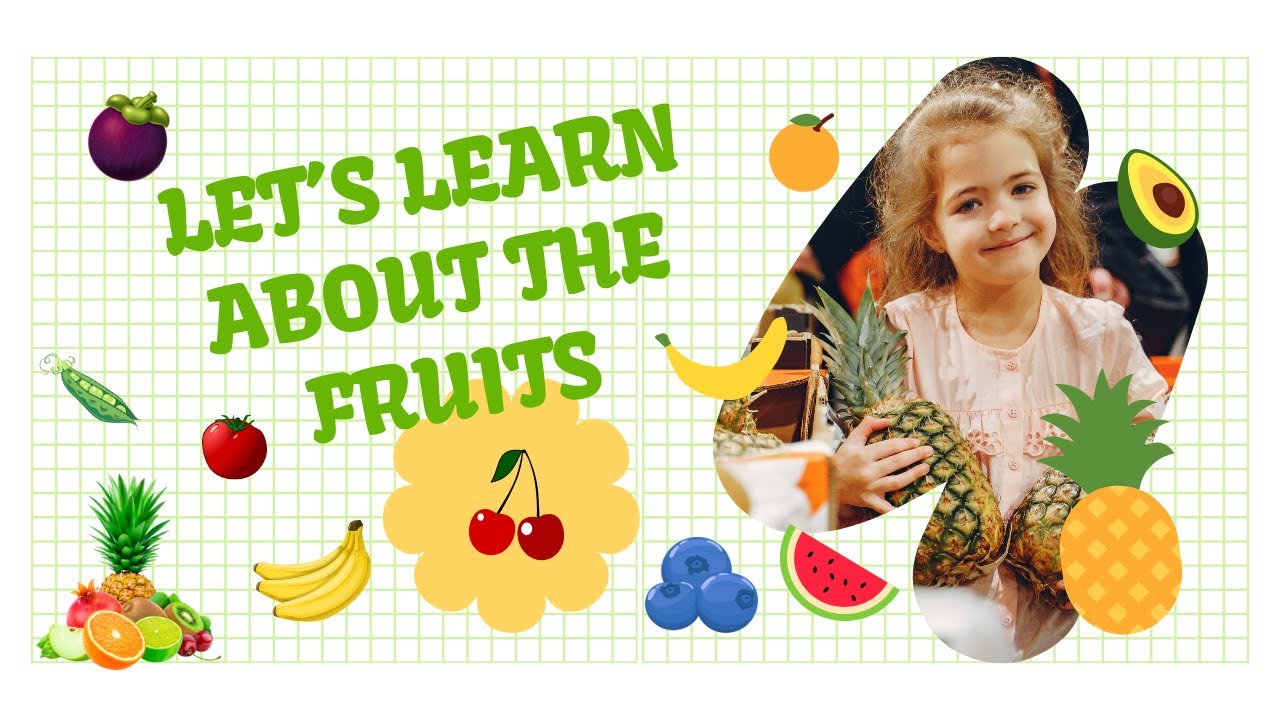 Fun with Fruits |Learn Names and English Words for Kids | Learn Fruit ...