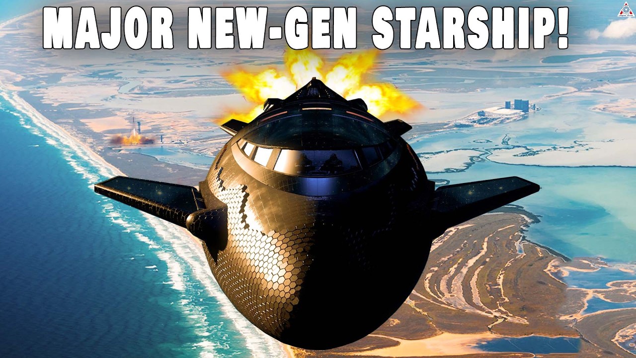 SpaceX just revealed Next-Gen Starship Upgrade Testing after Flight 5 ...