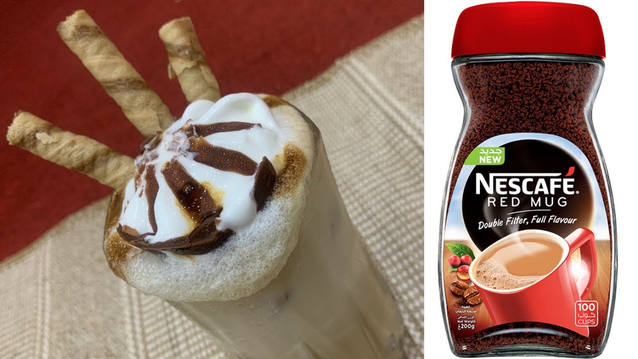 Iced Coffee | With Ice Cream | Nescafé | Five In Kitchen - YouTube