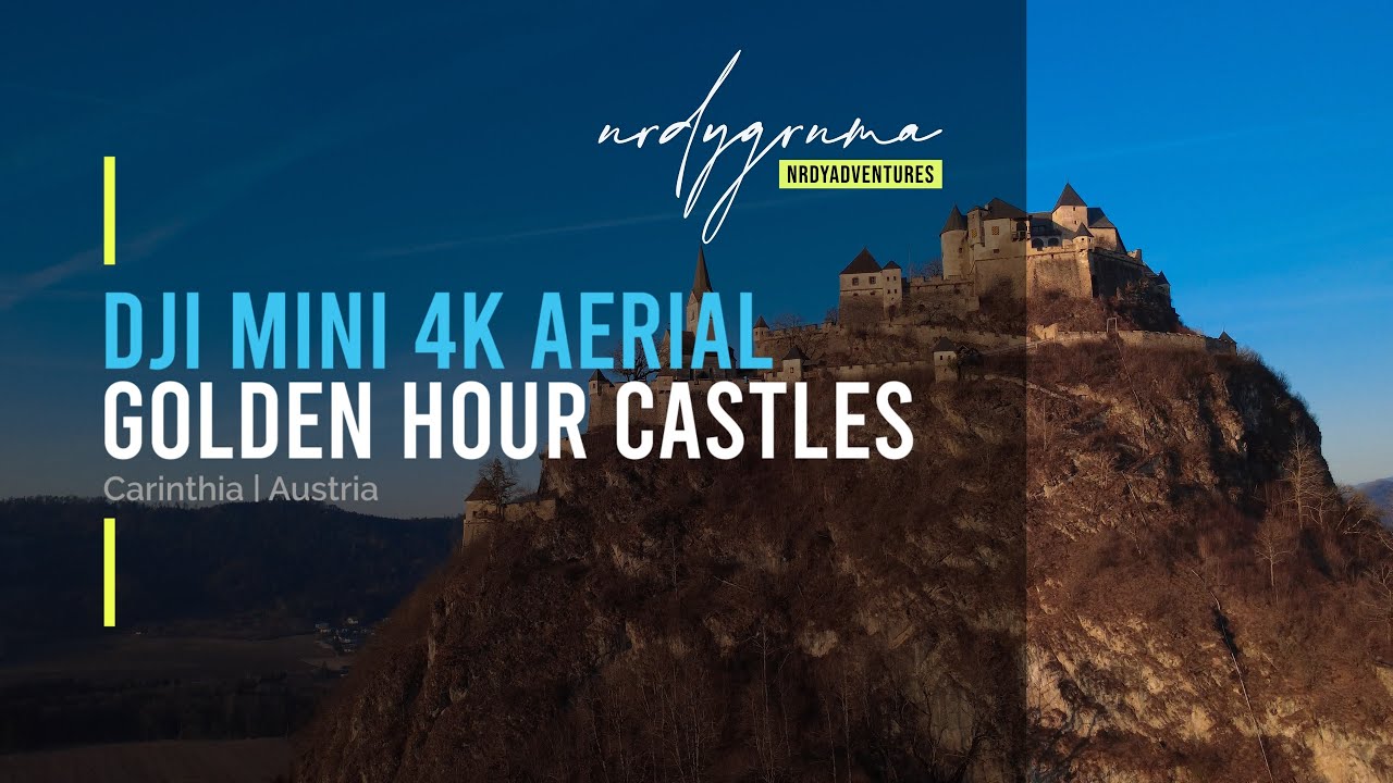 DJI Mini 4K Drone Footage | Taggenbrunn & Hochosterwitz Castle Before ...