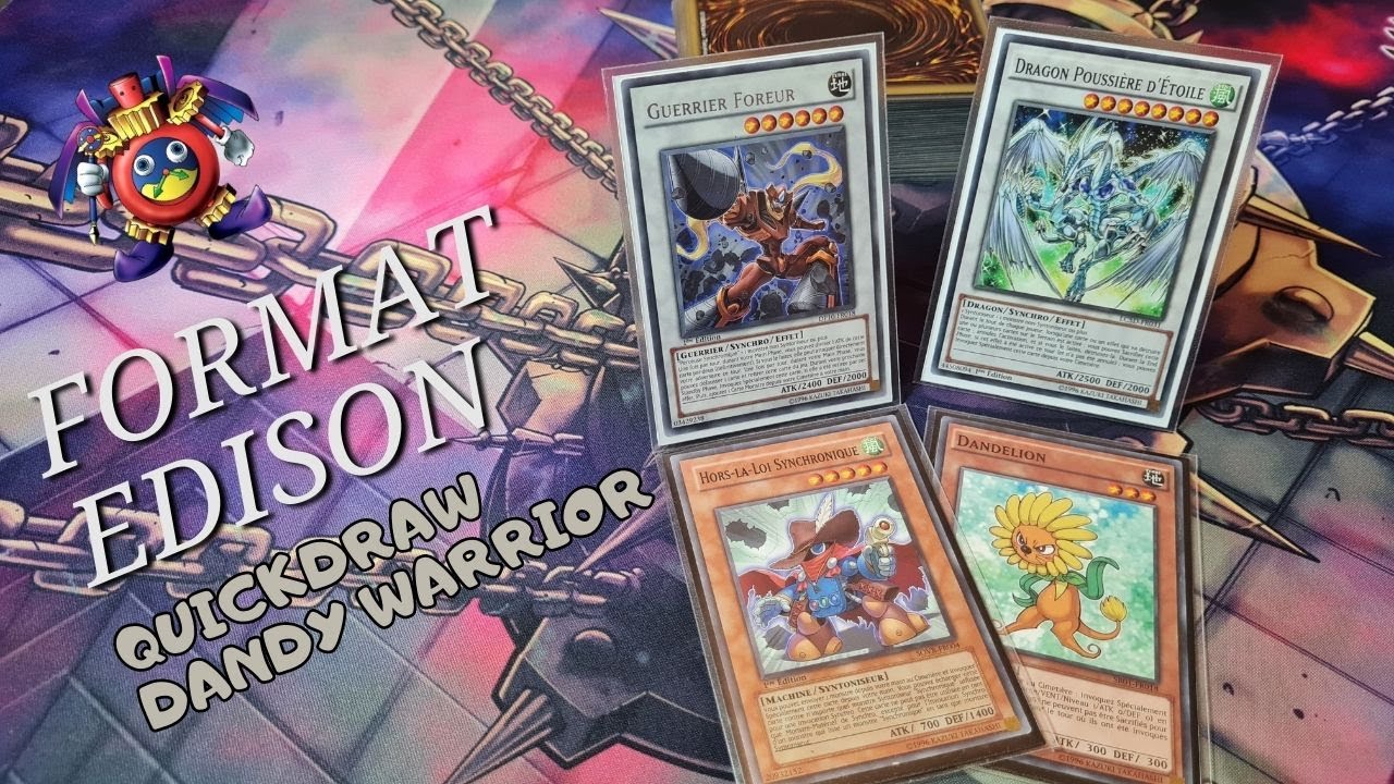 [FORMAT EDISON] Quickdraw Dandy Warrior - YouTube