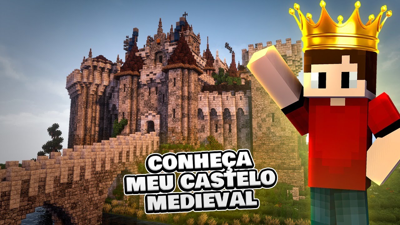 Conheça meu CASTELO MEDIEVAL [Minecraft] - YouTube