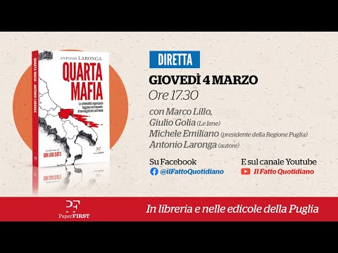 Quarta mafia, il libro di Antonio Laronga che racconta la mafia foggiana.