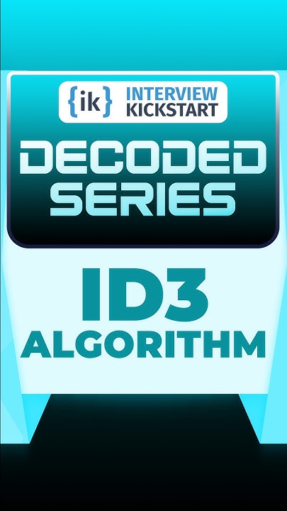 ID3 Algorithm Explained in 30 Seconds - YouTube