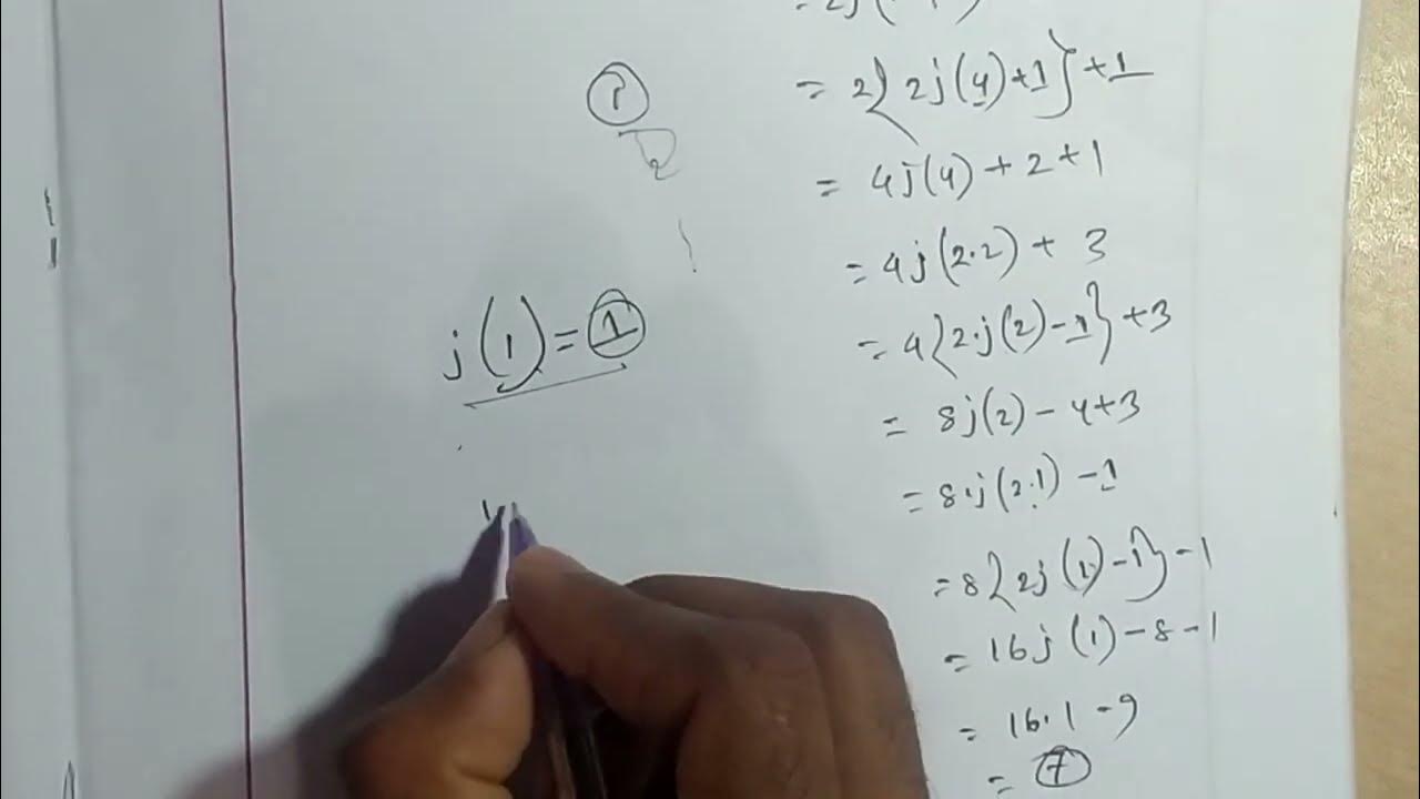 Josephus Problem Recursive Solution Bangla Tutorial Youtube