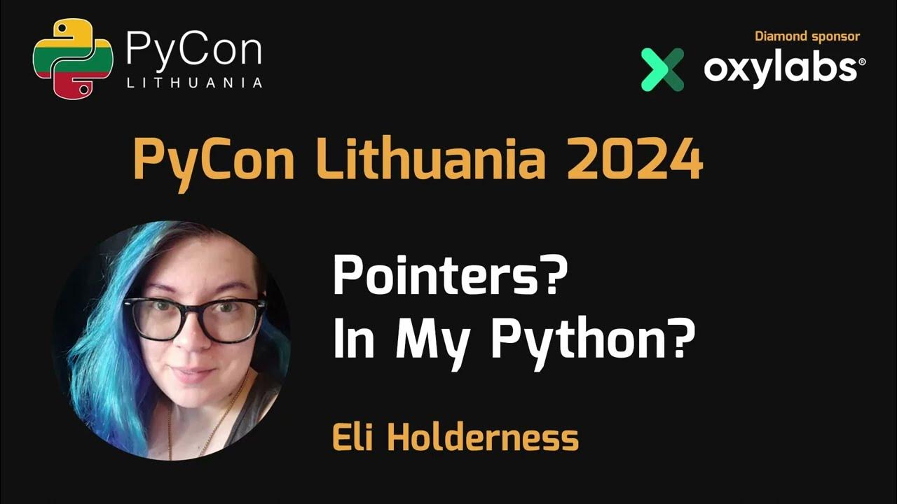 Eli Holderness - Pointers? In My Python? - YouTube
