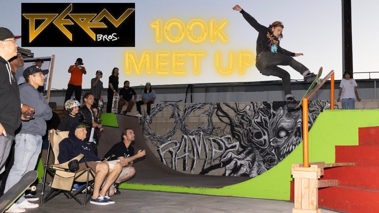 100k Subscribers Bash: Dern Bros Throw Down a Epic Skateboarding Party ...