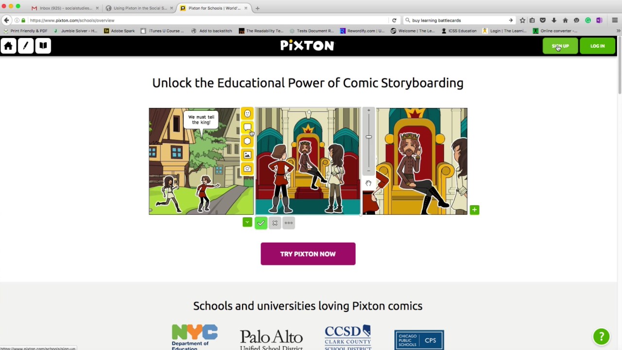 Get a Pixton account - YouTube