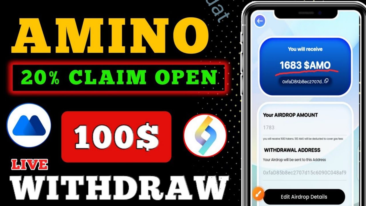 AMINO MOVE AIRDROP UPDATE | HOW TO REGISTER AND START EARNING AMINO ...