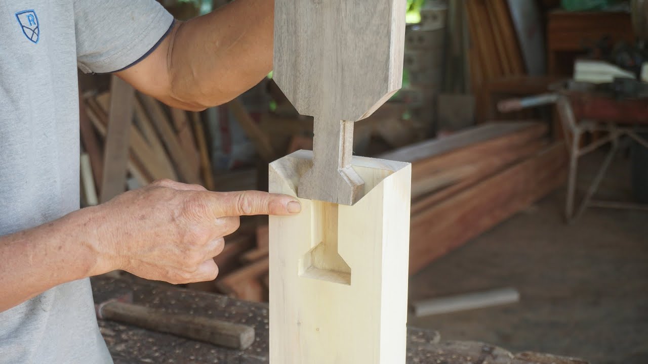Perfect Dovetail Joints Step by Step – Woodworking for Beginners - YouTube