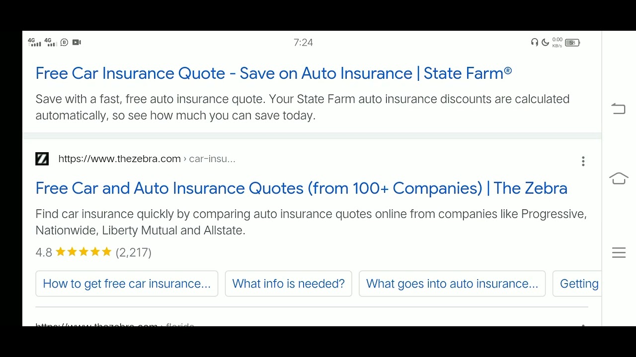 free car insurance quotes | auto insurance florida | Android Scenes ...