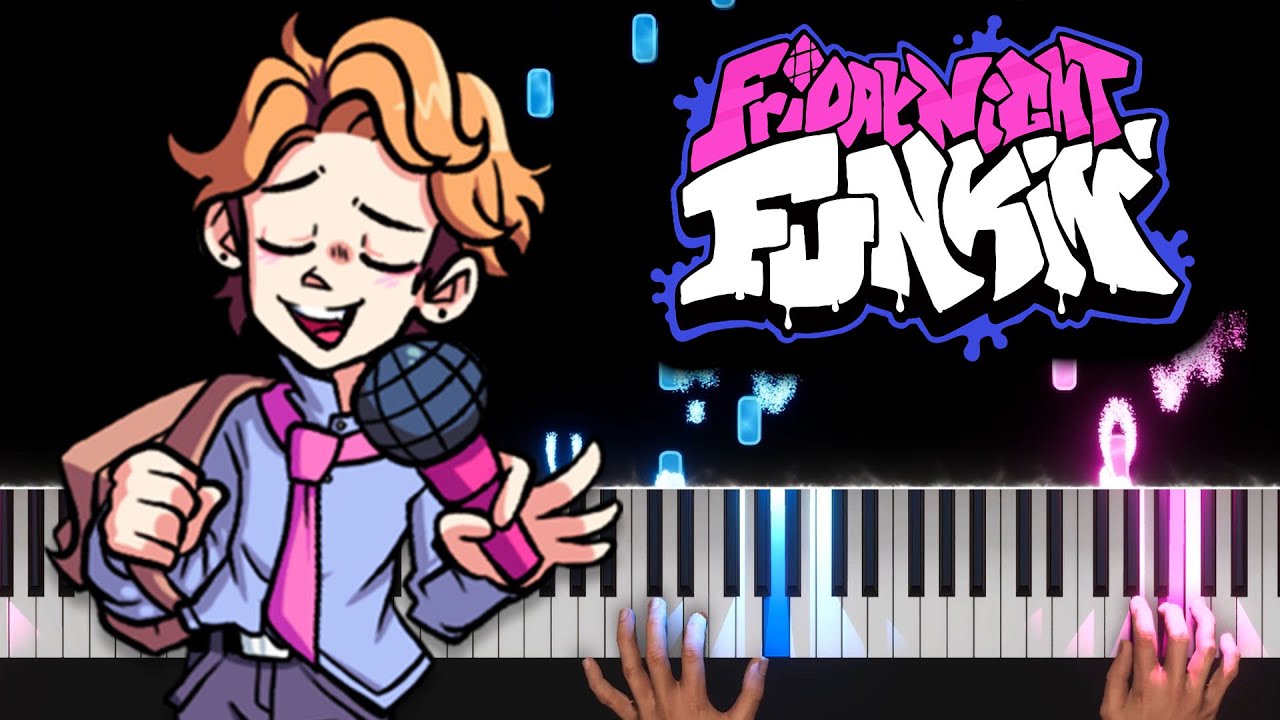 Senpai - Friday Night Funkin' - Piano Tutorial - YouTube