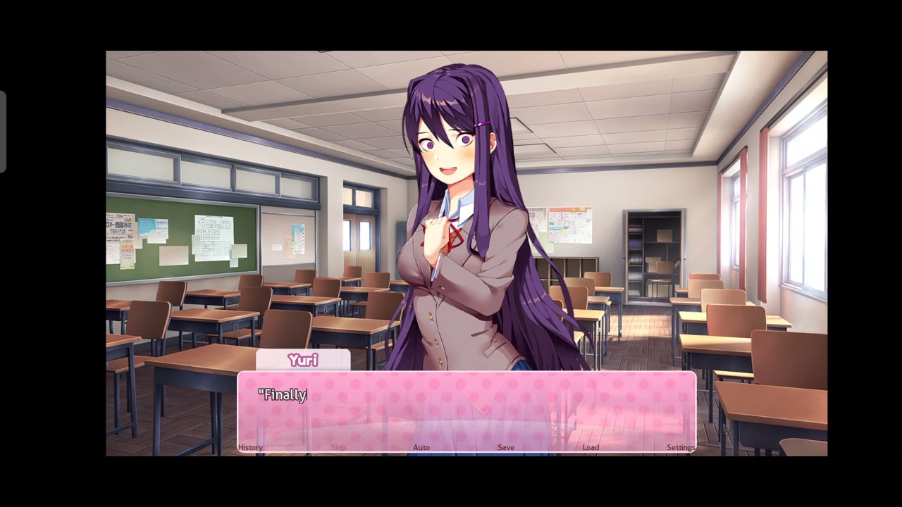 Doki Doki literature club Yuri's death - YouTube