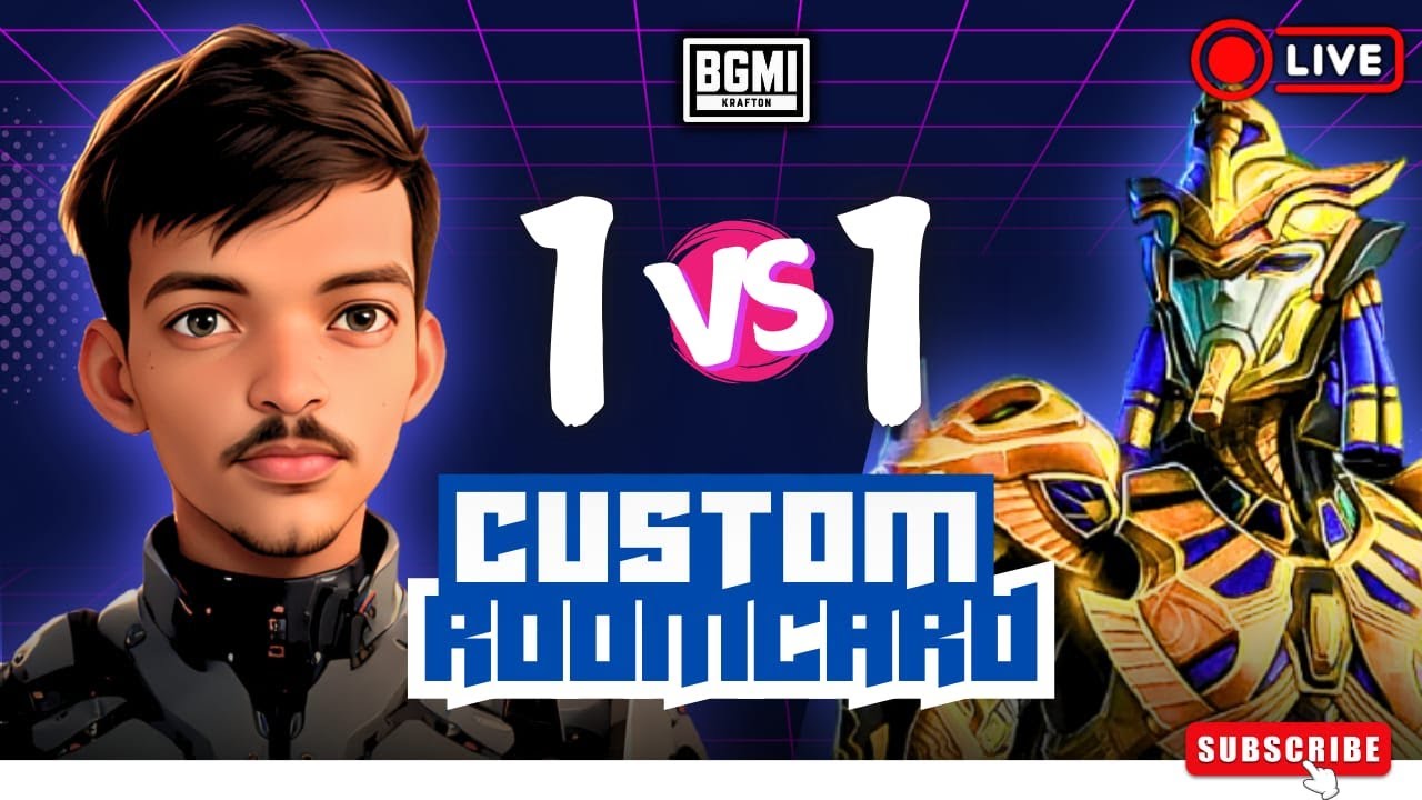 TDM 1VS1 LIVE BGMI!! 1V1 TDM LIVE ROOMS {DAY-4} WITH SUBSCRIBE!! TEAM CODE & BOOM BAAM # ...