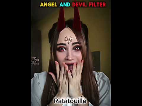 ANGEL AND DEVIL 💀 #sehar #laughchallenge